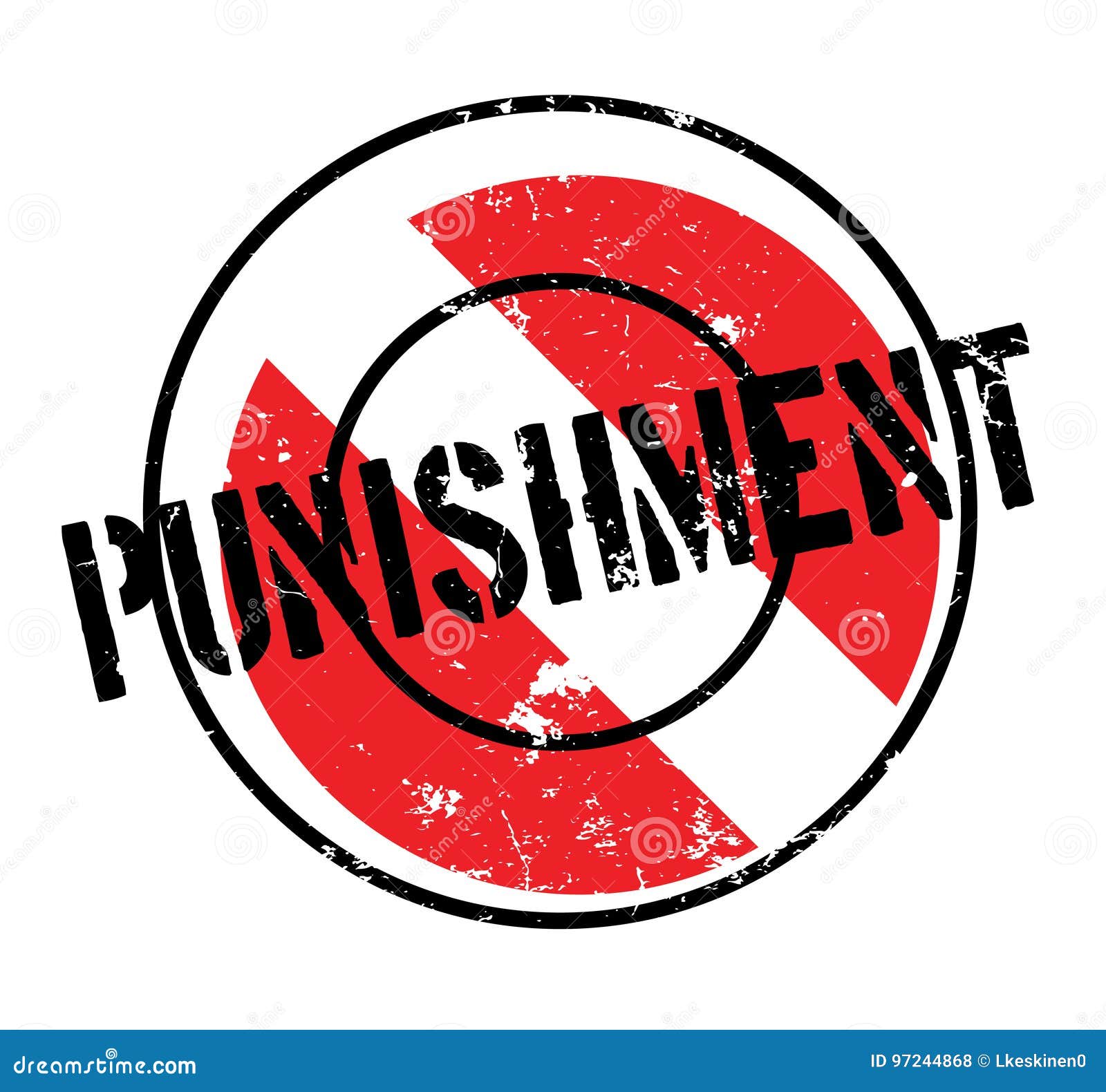 Tampon En Caoutchouc De Punition Illustration de Vecteur - Illustration ...