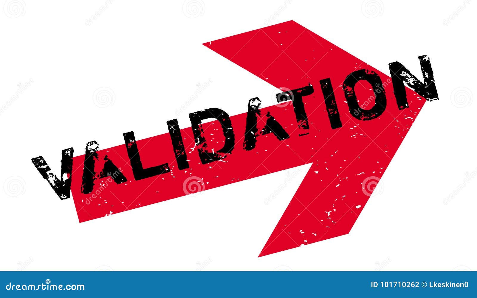 Tampon En Caoutchouc De Validation Illustration de Vecteur ...