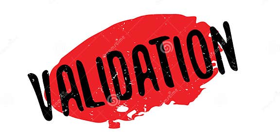 Tampon En Caoutchouc De Validation Illustration de Vecteur ...