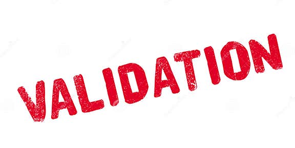 Tampon En Caoutchouc De Validation Illustration de Vecteur ...