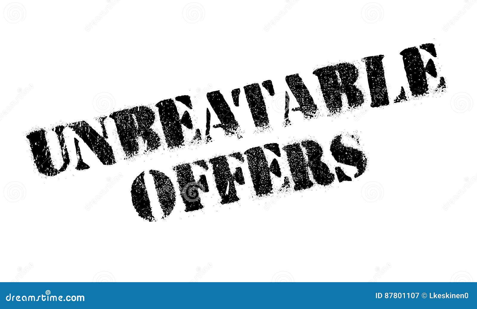 Tampon En Caoutchouc Imbattable D'offres Illustration de Vecteur ...