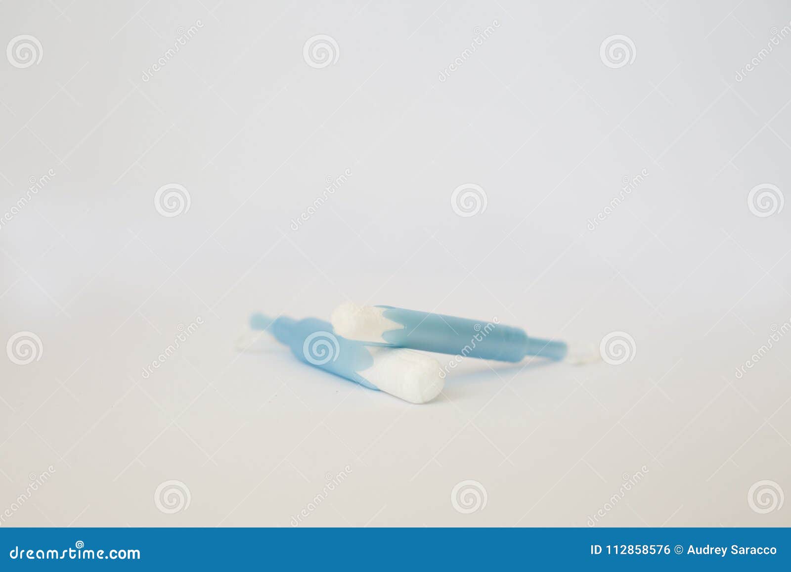 A tampon stock photo. Image of cotton, beautiful, intimate - 112858576