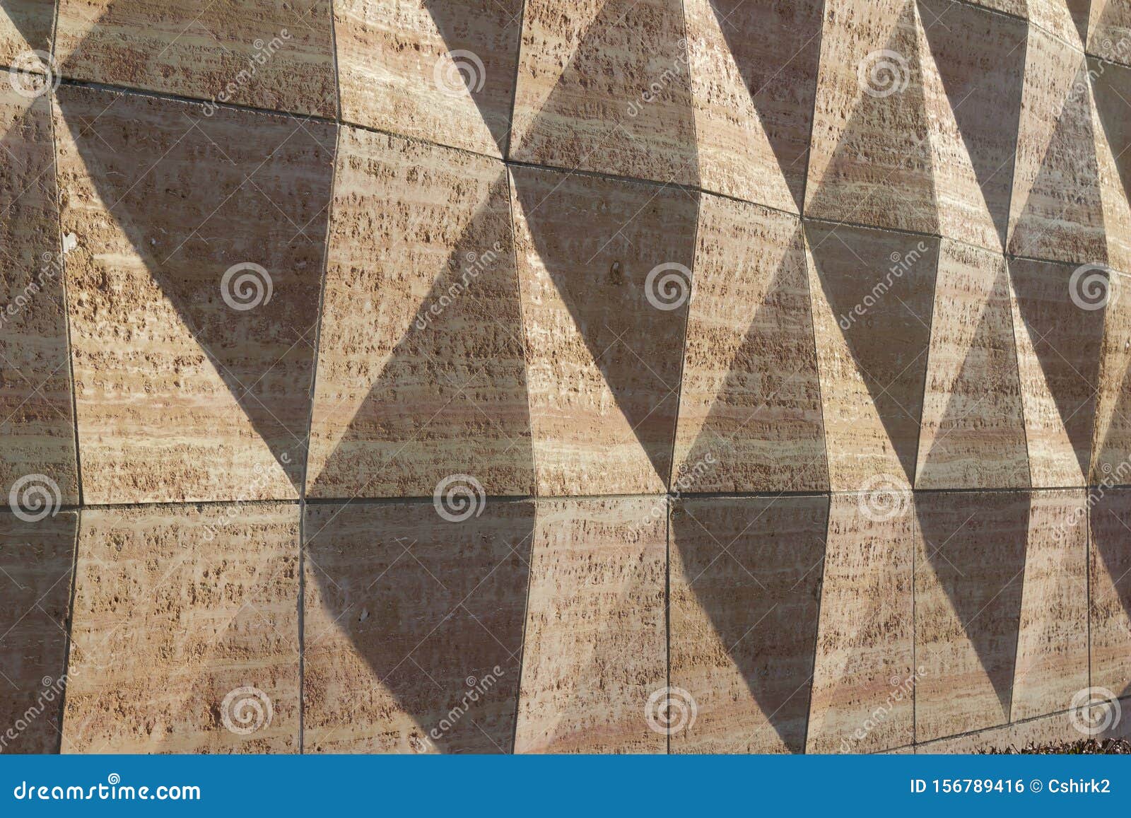 Unique Diamond Design Exterior Concrete Wall Texture Background Stock ...