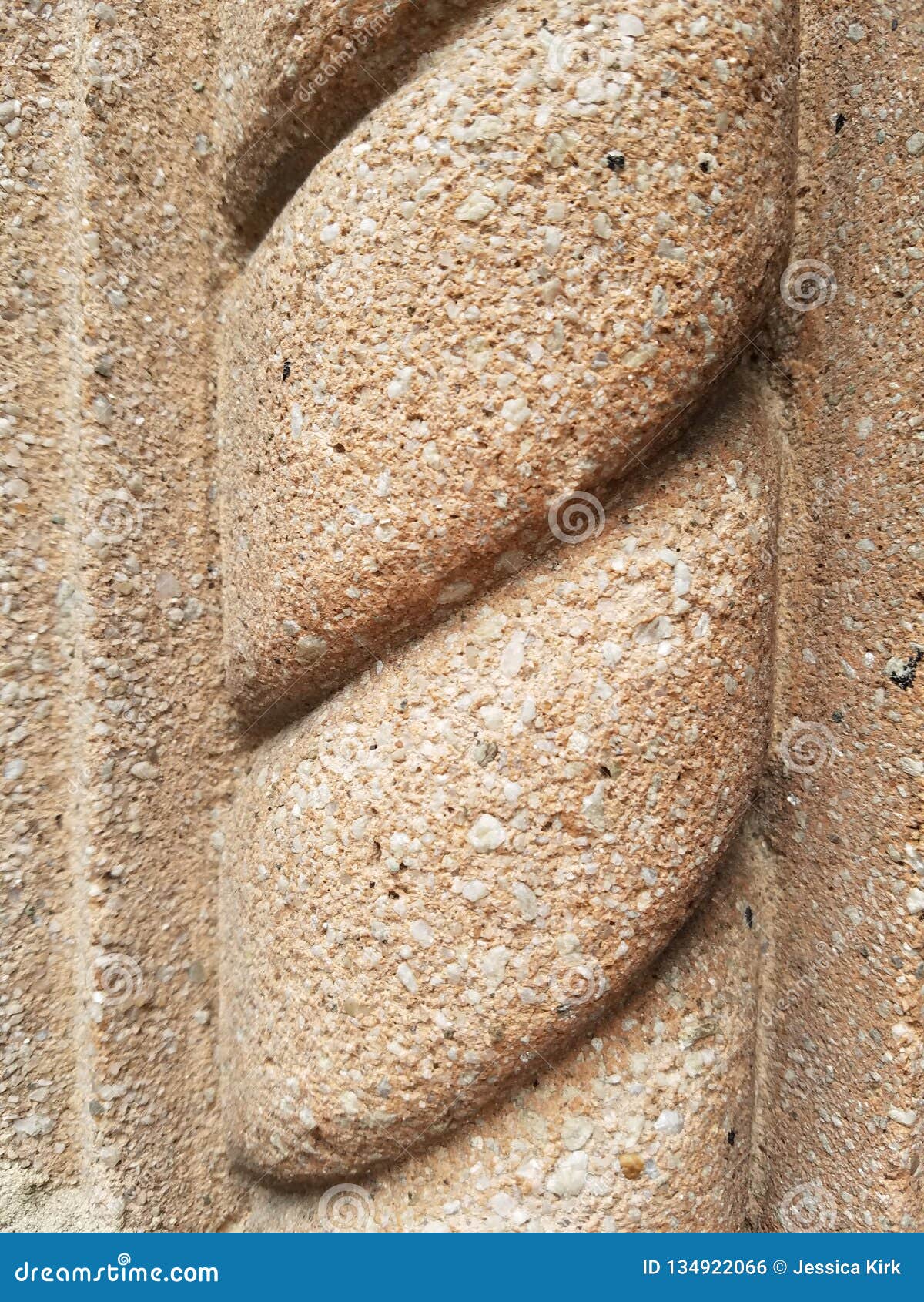 Spiral Pattern Stone Column Stock Photo - Image of carved, vertical ...