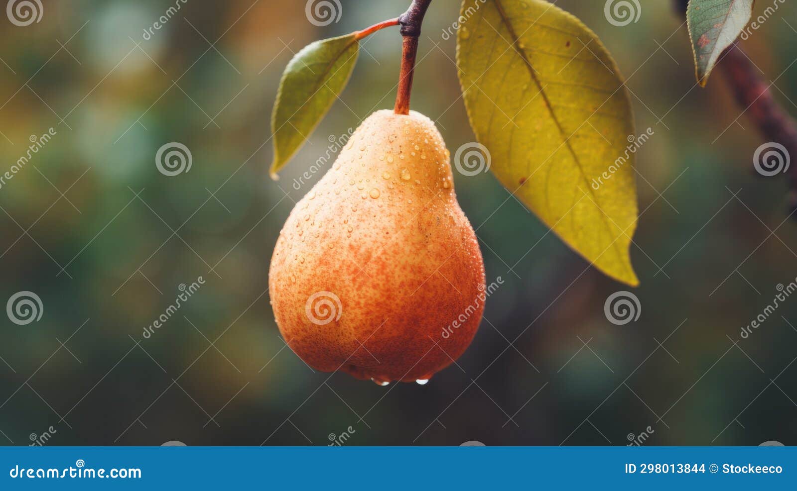 Exquisite Pear: a Stunning Depiction of Nature S Beauty Stock ...