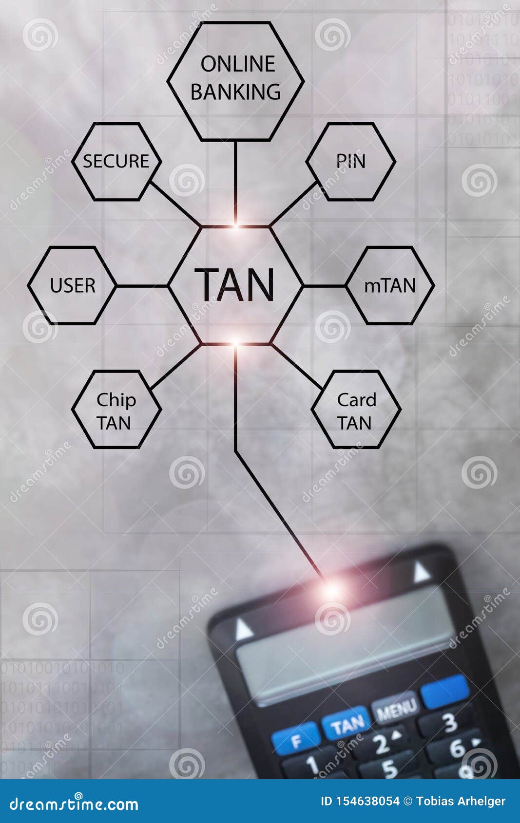 Tan Generator Online Banking Composing Stock Photo - Image of list ...
