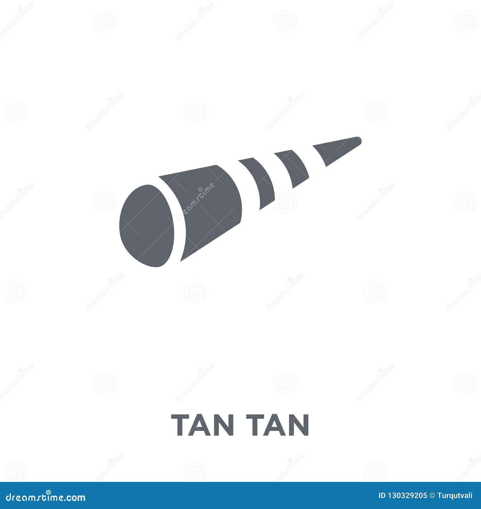 Tan Tan Icon from Australia Collection. Stock Vector - Illustration of ...