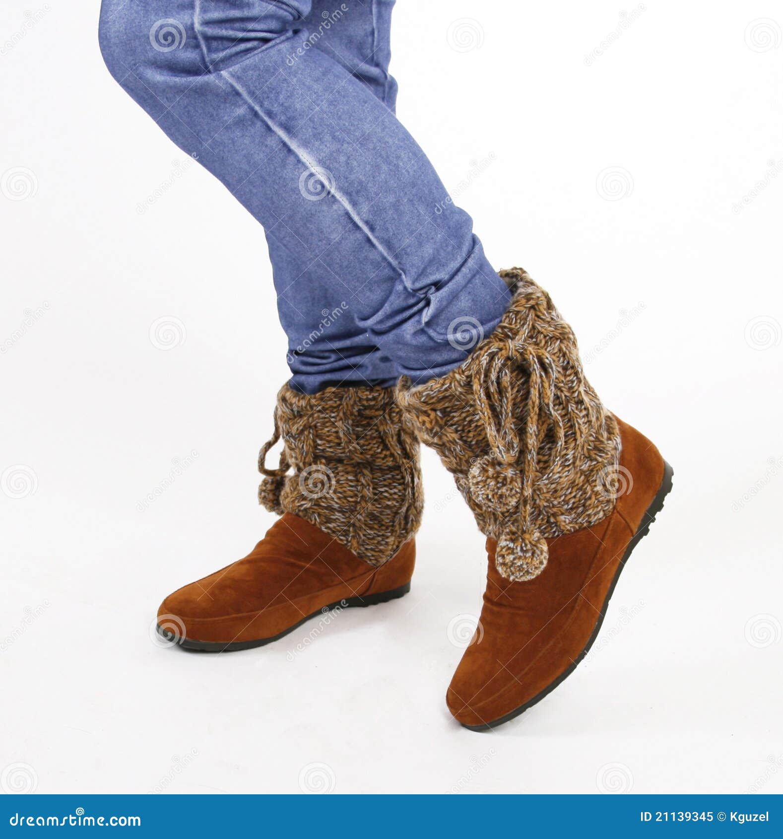 Tan suede boots stock image. Image of footwear, boots - 21139345