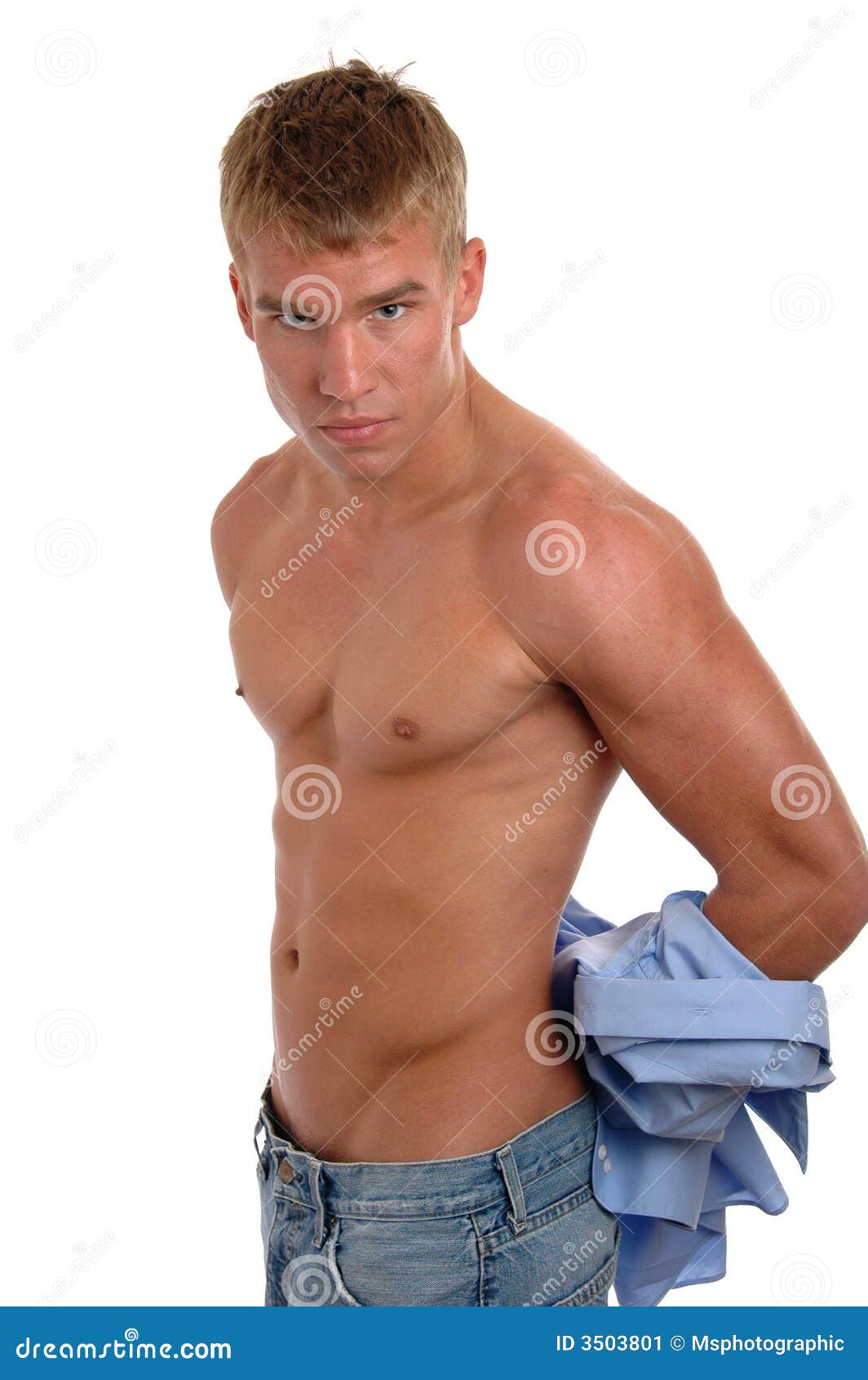 Tan Young Man stock image. Image of model, macho, young - 3503801