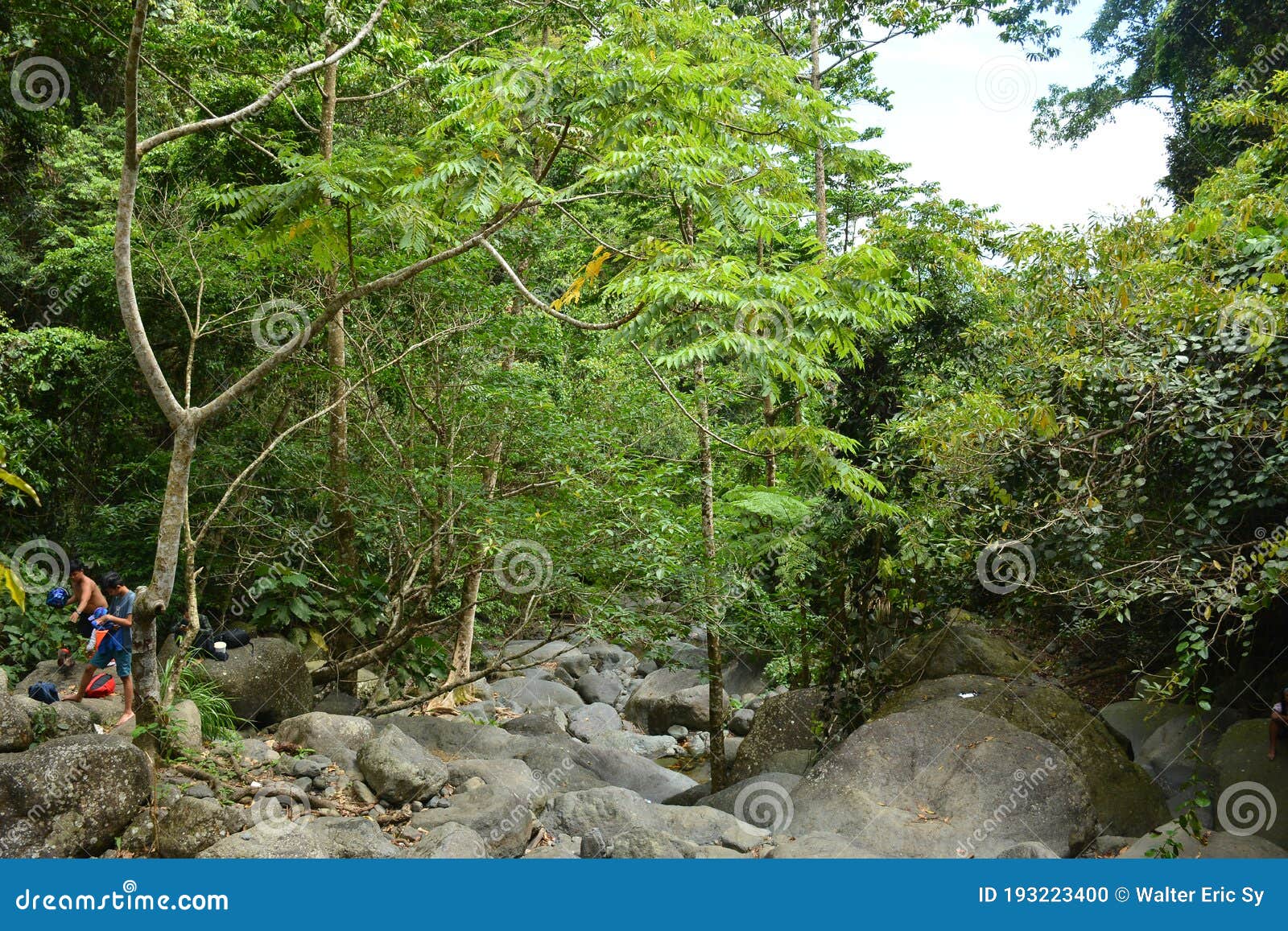 Tanawan Waterfalls Rocks in Aurora, Philippines Editorial Image - Image ...