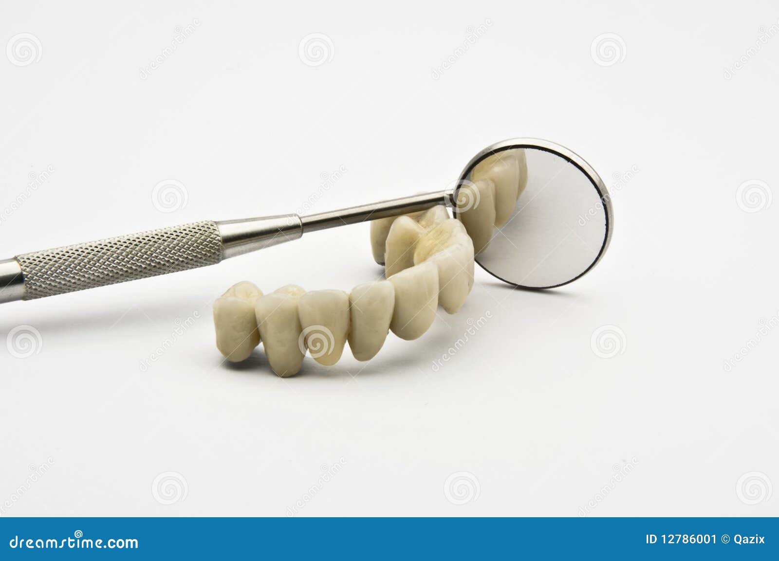 Tand prothese stock afbeelding. Image of gebit, tandarts - 12786001