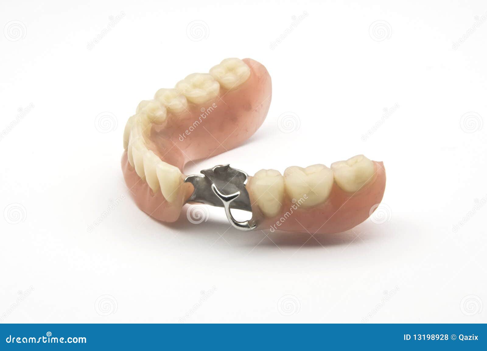 Tand prothese stock foto. Image of technicus, metaal - 13198928
