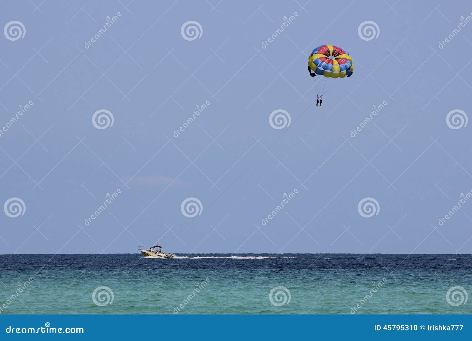 Tandem paragliding stock photo. Image of italy, lifestyle - 45795310