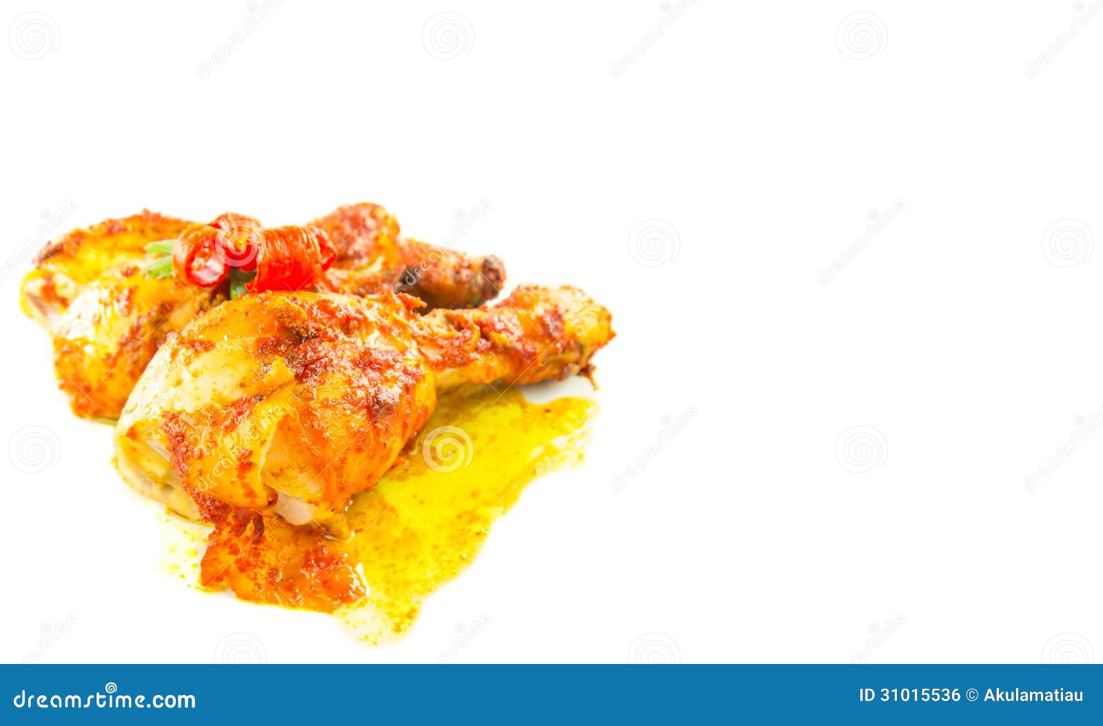 Tandoori Chicken VI stock photo. Image of piece, cuisine - 31015536