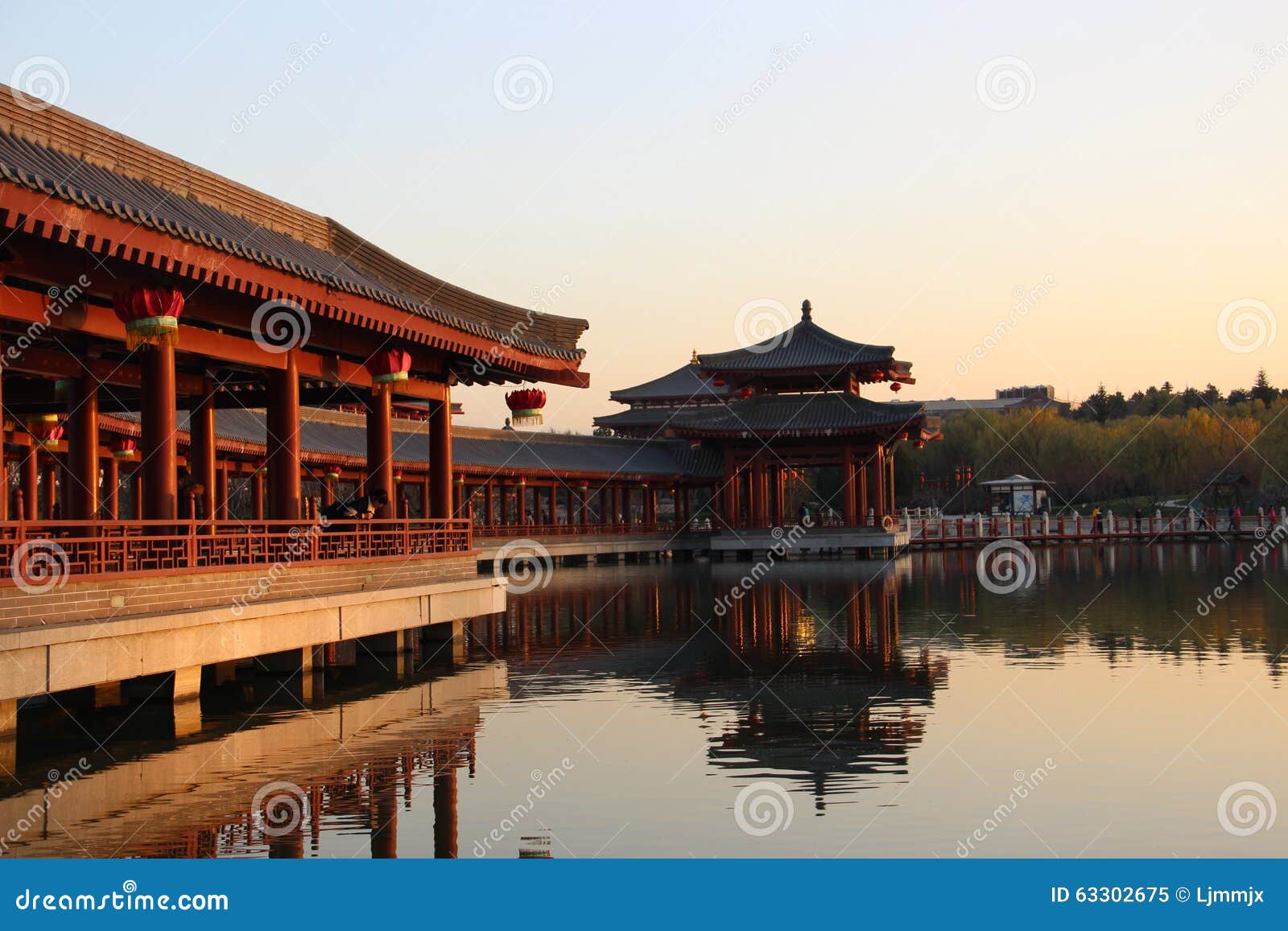 Tang Paradise of Xian editorial image. Image of asian - 63302675