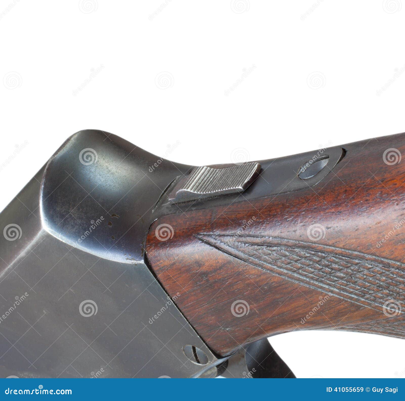Tang safety stock image. Image of firearm, gray, metal - 41055659