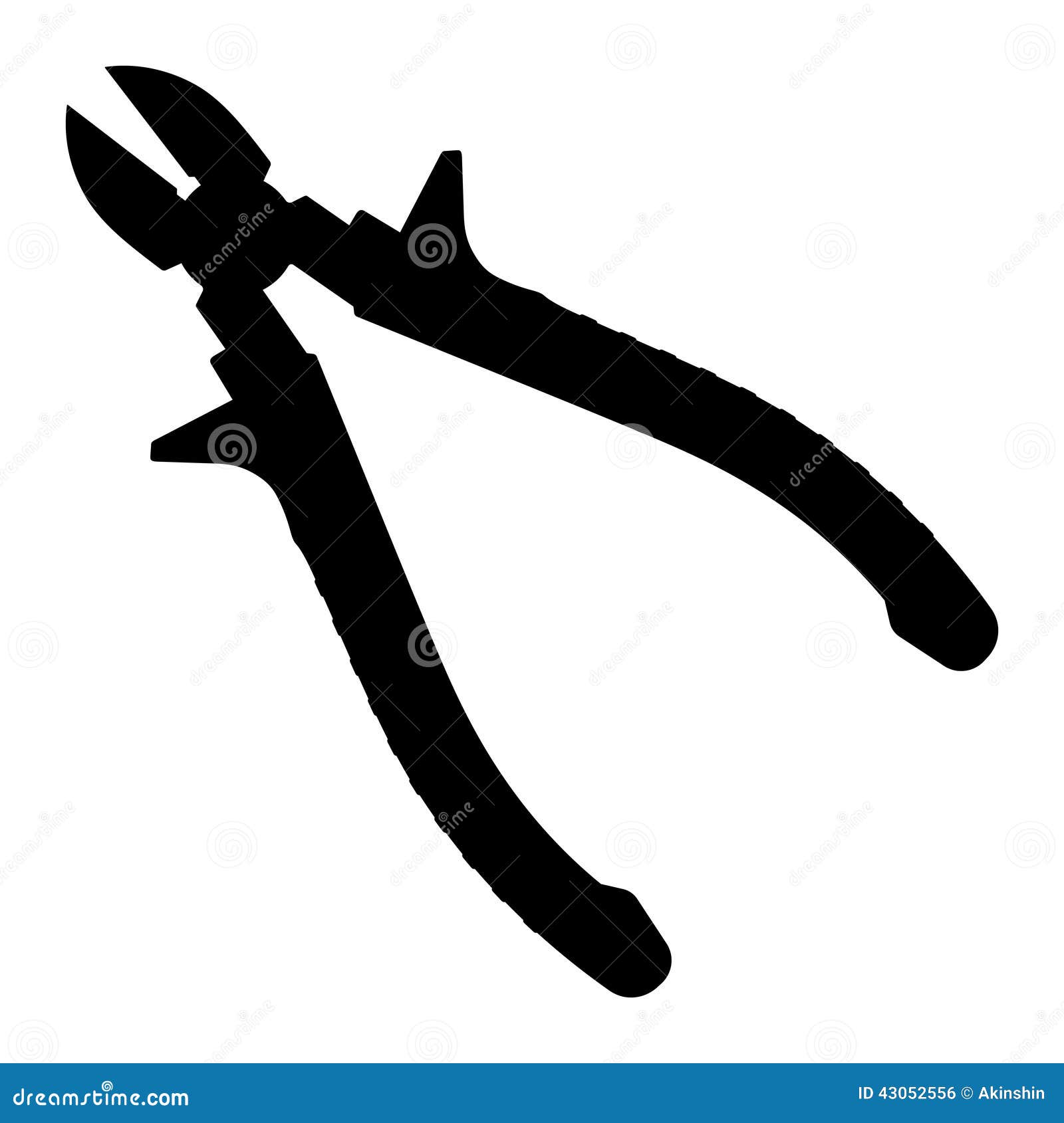 Tang, vectorsilhouet vector illustratie. Illustration of grillen - 43052556