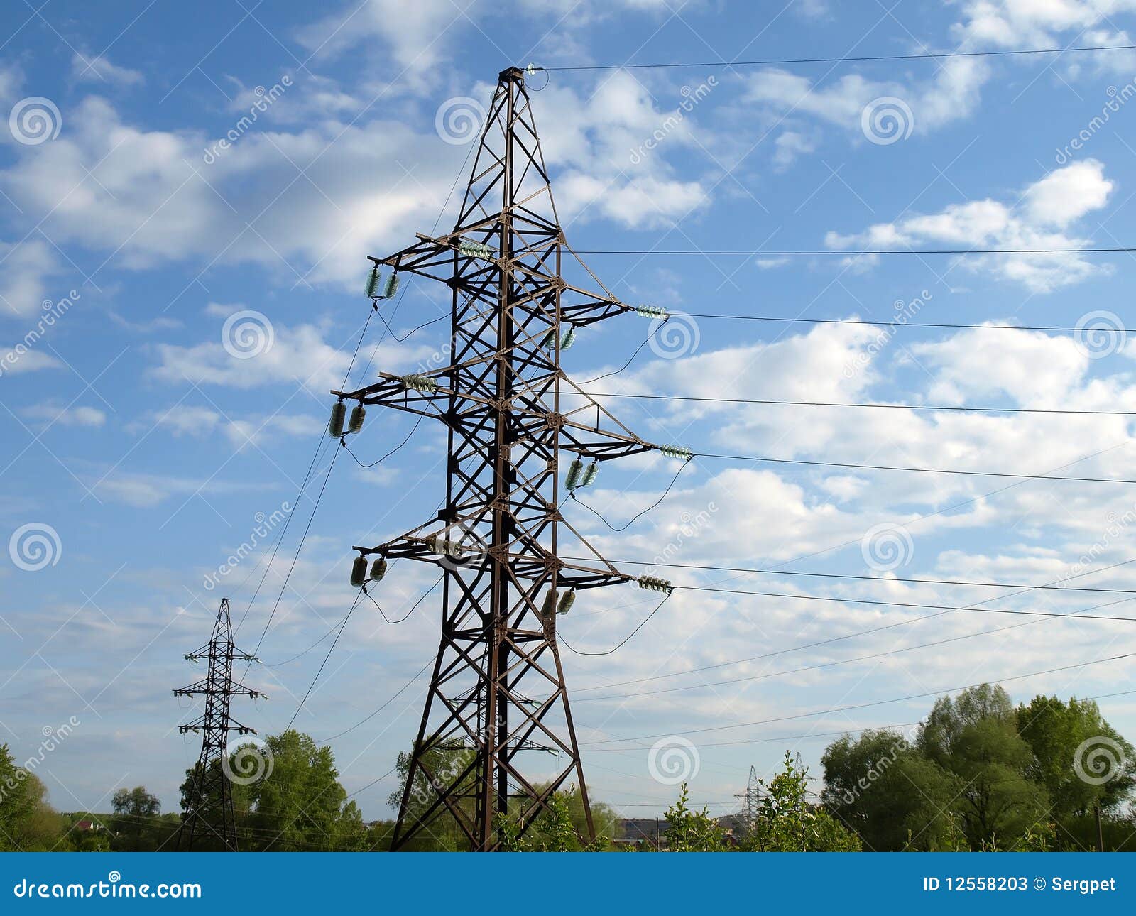 Tangent Towers Royalty-Free Stock Photography | CartoonDealer.com #12558203