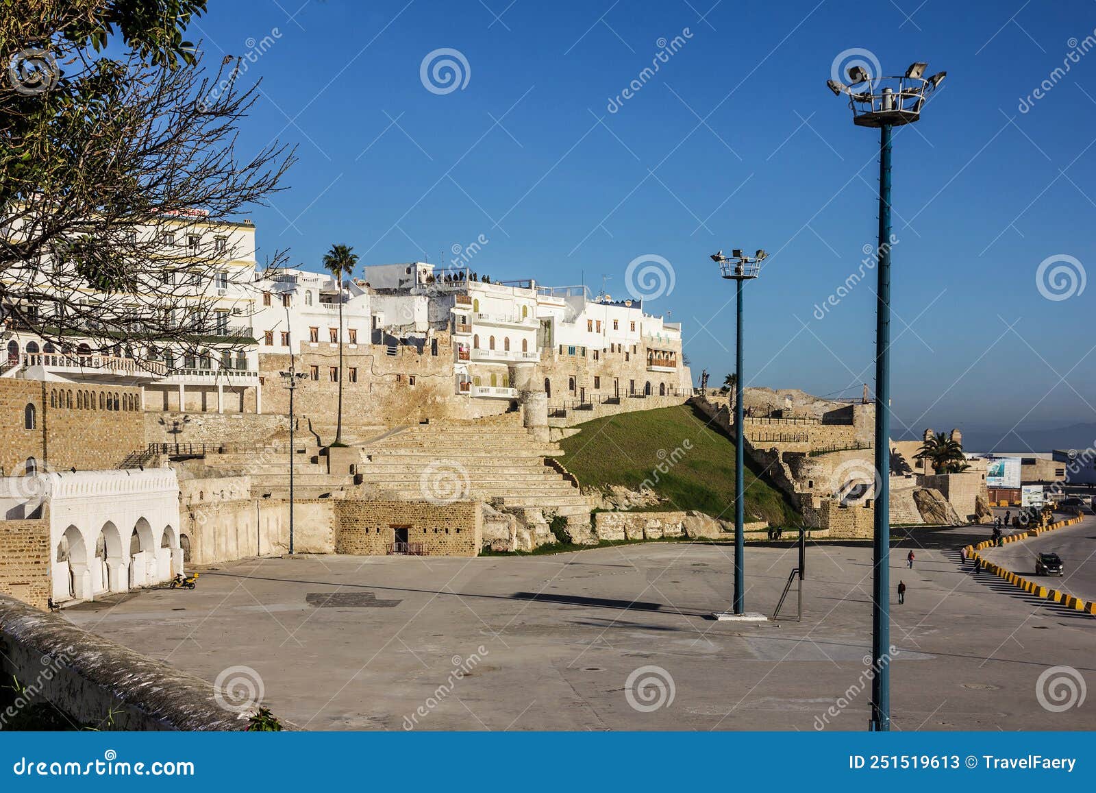 Tanger Ancient Fortress in Morocco Editorial Stock Photo - Image of ...