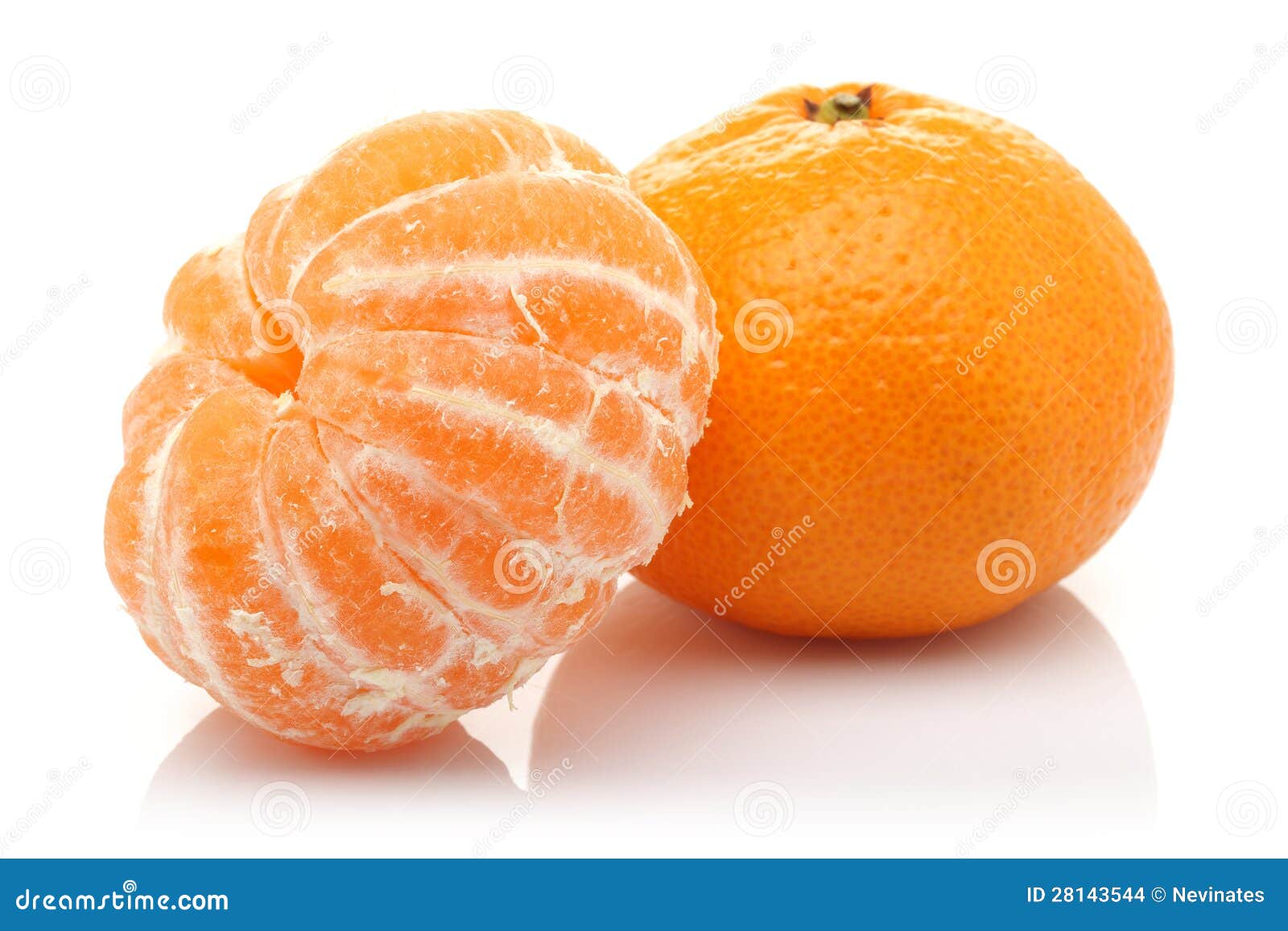 Tangerina Descascada E Tangerina Foto de Stock - Imagem de nutrition ...