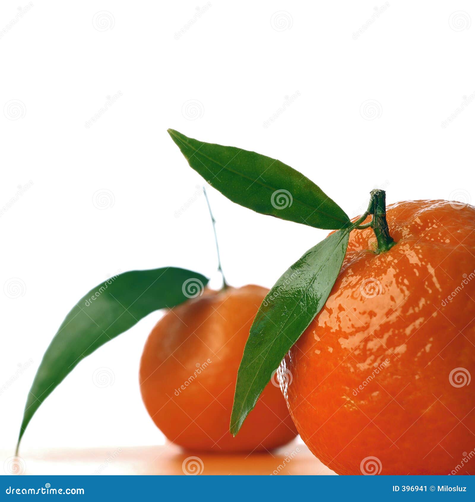 Tangerine stock image. Image of leaf, vitamines, orange - 396941