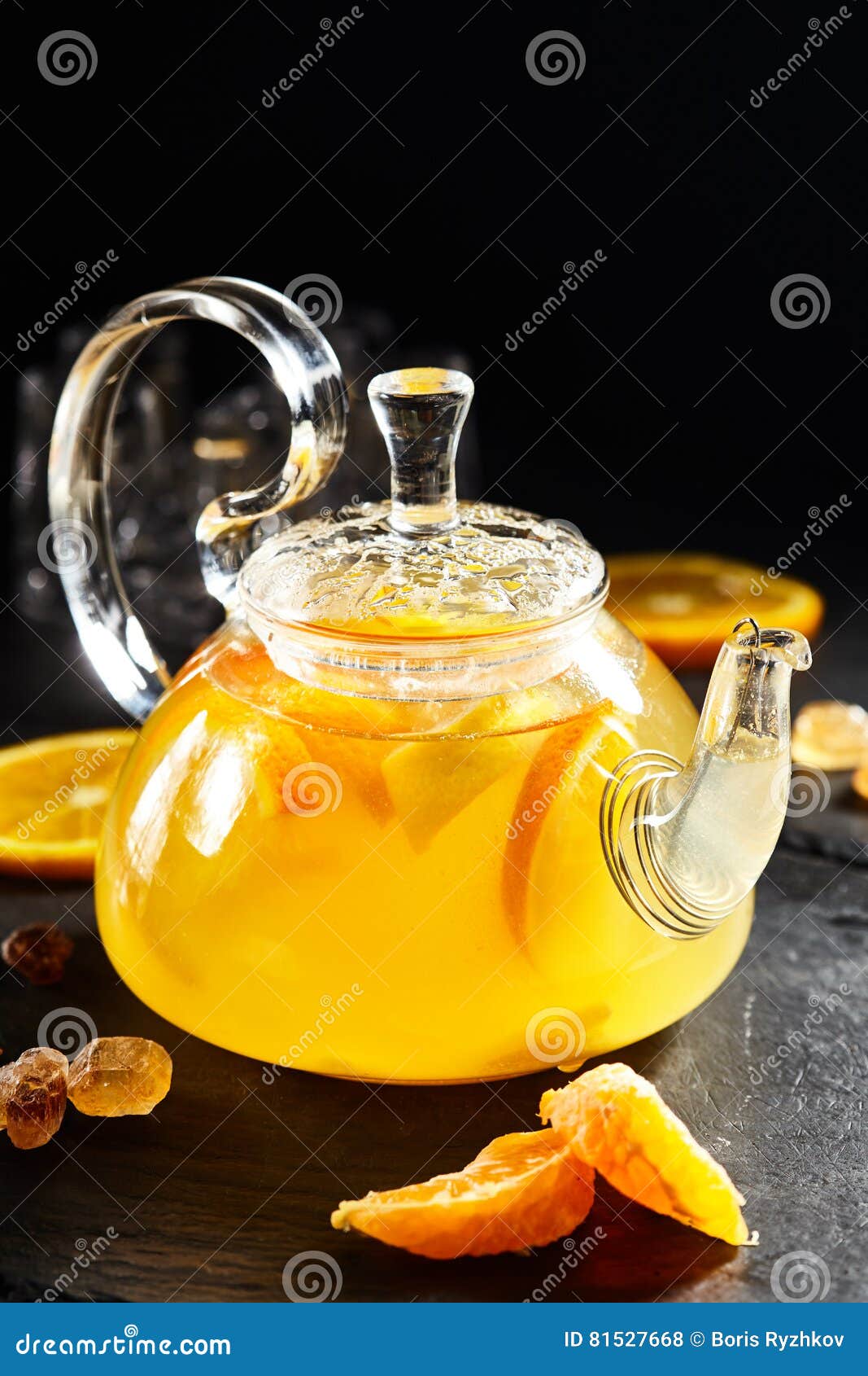 Tangerine Ginger Tea stock photo. Image of blend, freshness - 81527668