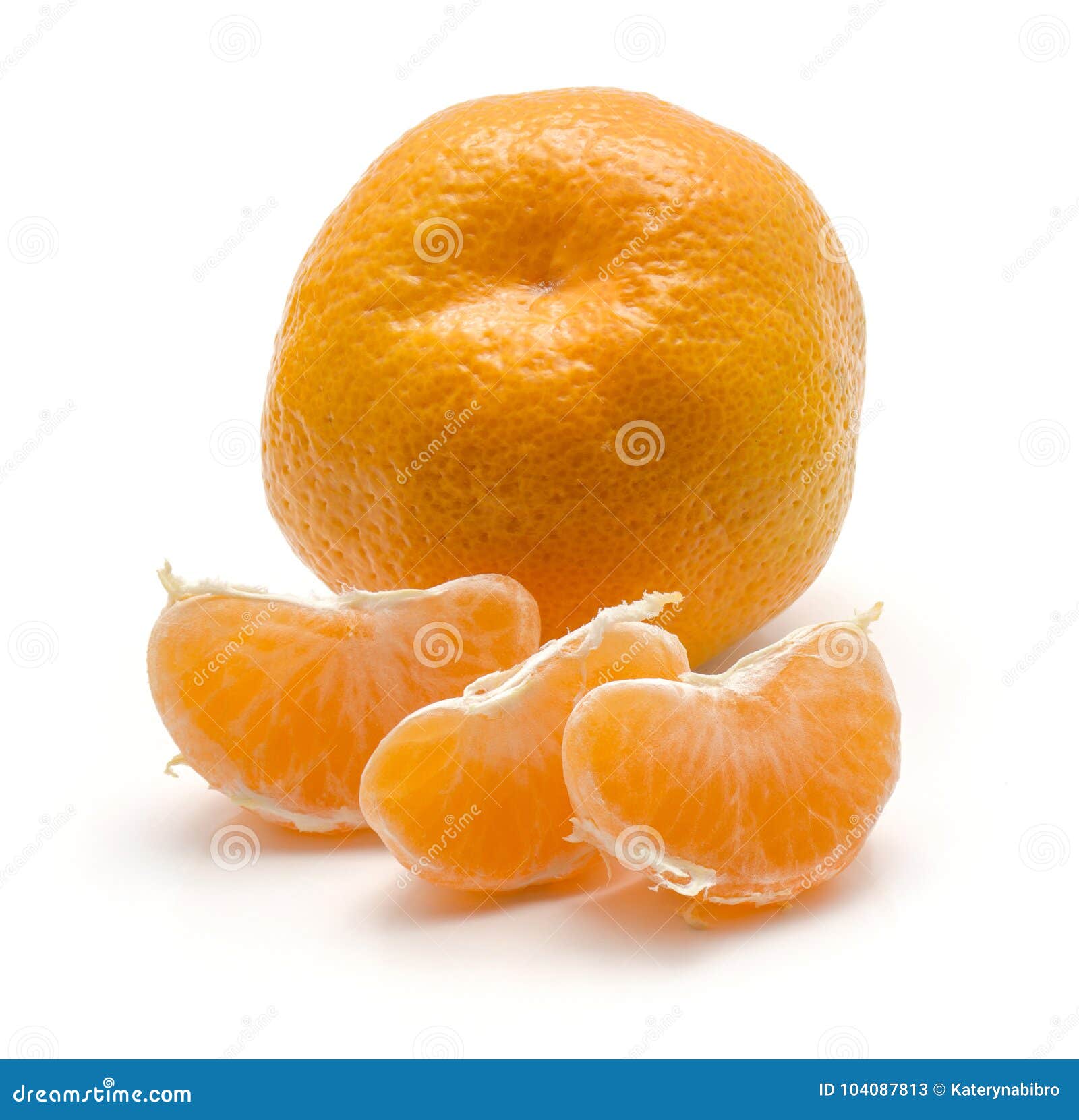 Tangerine Isolado No Branco Imagem de Stock - Imagem de vitamina ...