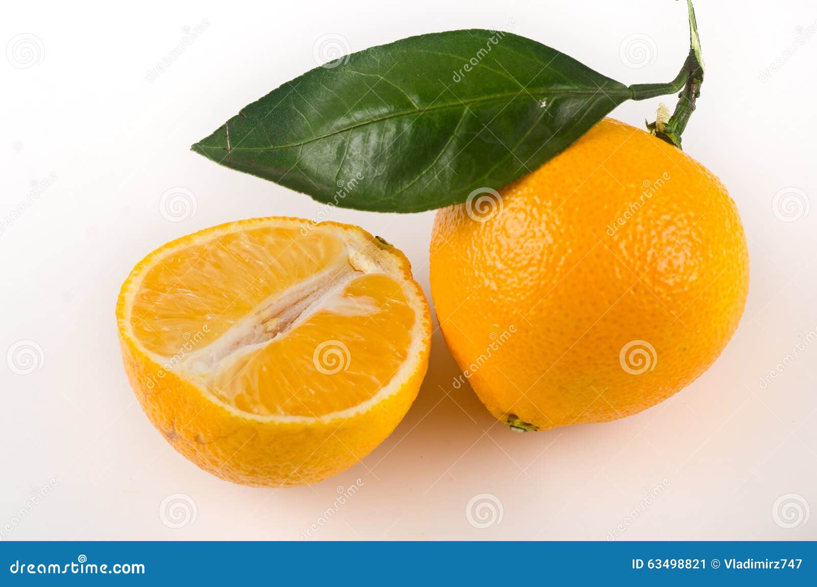 Tangerines on a Light Background Stock Image - Image of cleaned, yummy ...