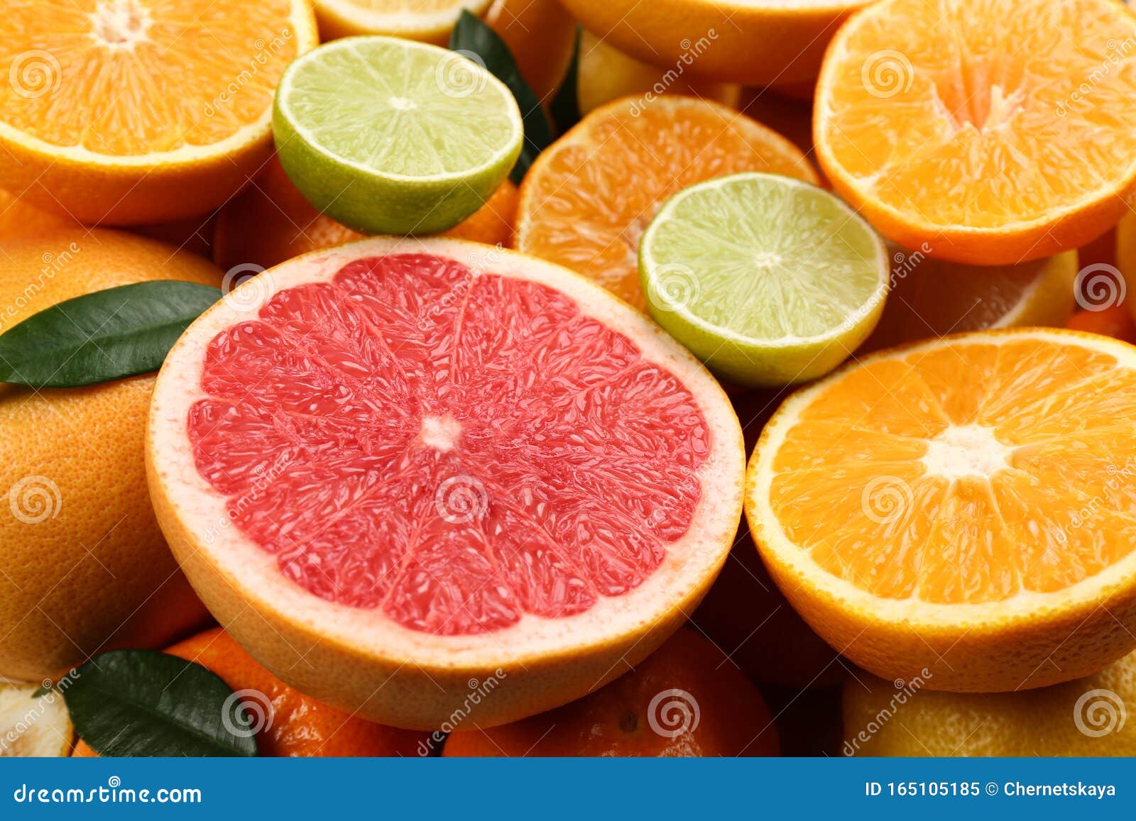 Tangerines, Oranges, Lime and Grapefruit Stock Image - Image of dessert ...