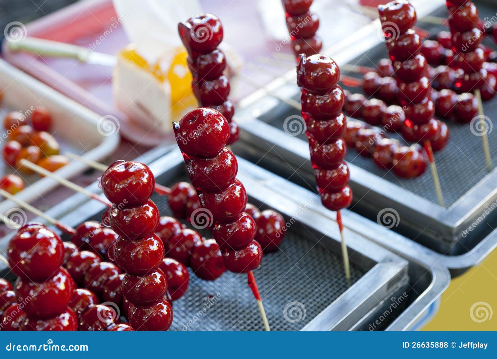 Tanghulu stock photo. Image of sugar, chinese, bamboo - 26635888