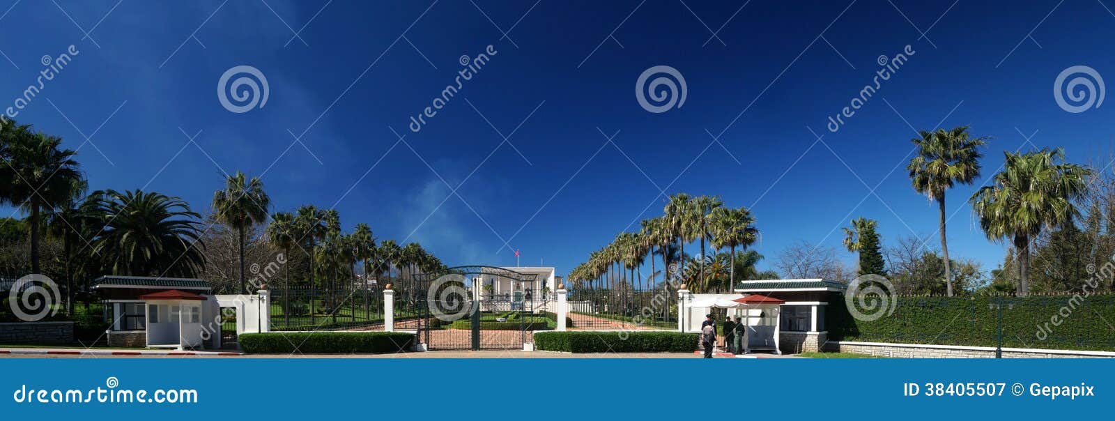 Tangier Royal Palace editorial photography. Image of palace - 38405507