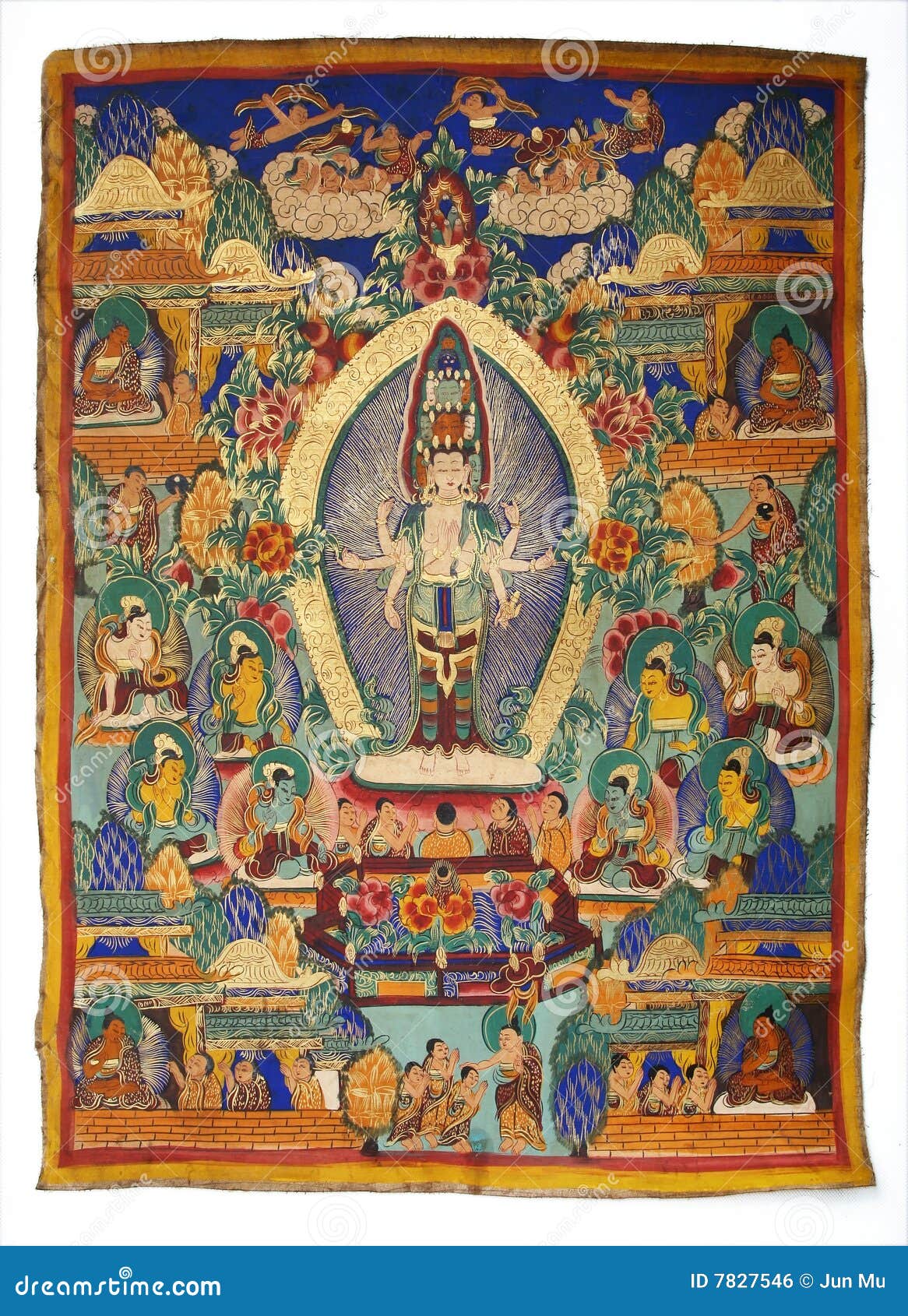 Tangka Art Picture. Image: 7827546