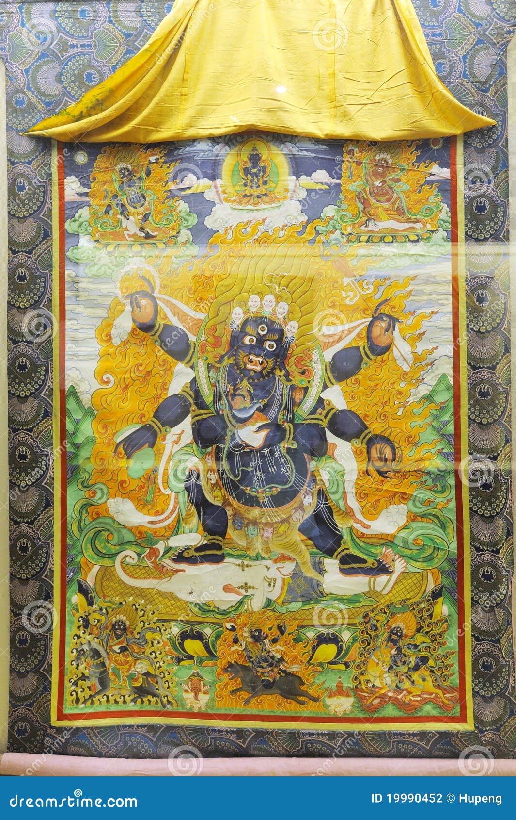 Tangka show editorial photography. Image of culture, buddhism - 19990452