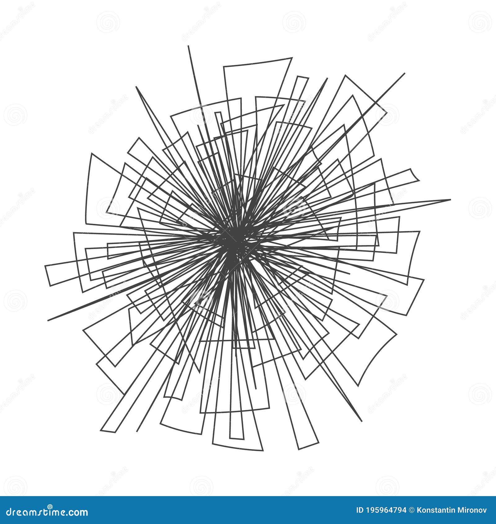 Messy Scribble Arrow Lines. Chaotic Doodle Line Ravel Tangle, Hand ...