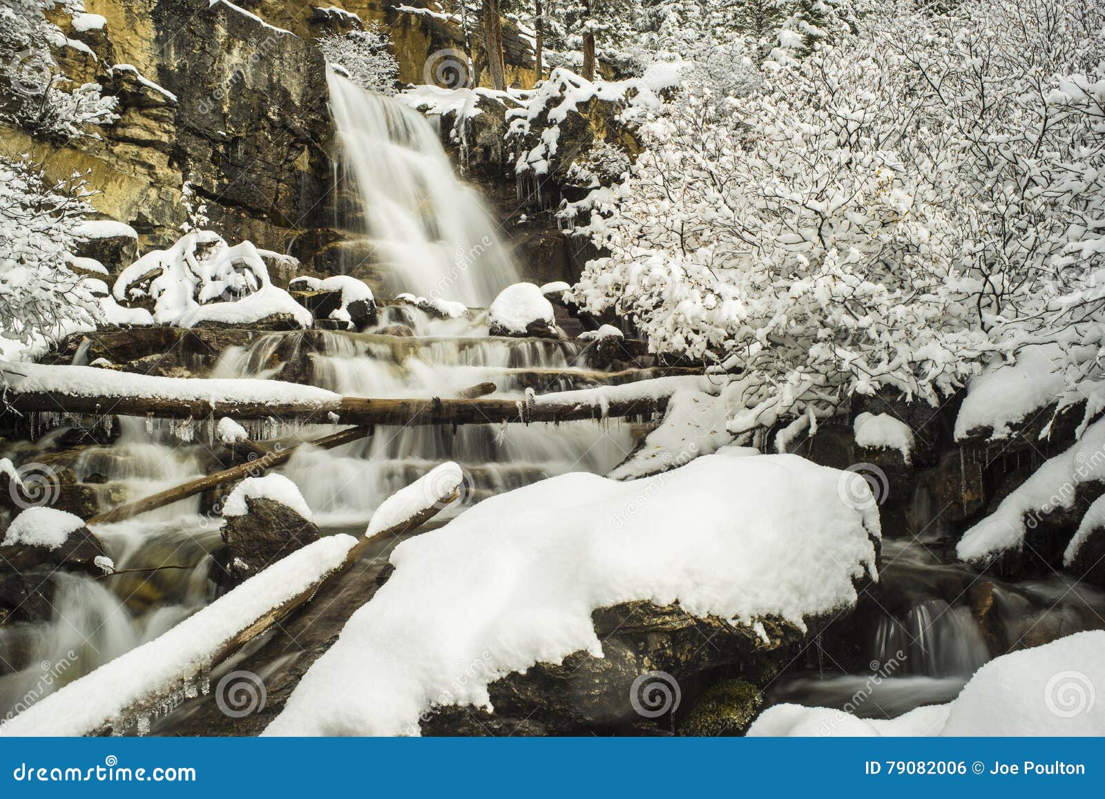 Tangle Falls stock photo. Image of alberta, parkway, cool - 79082006