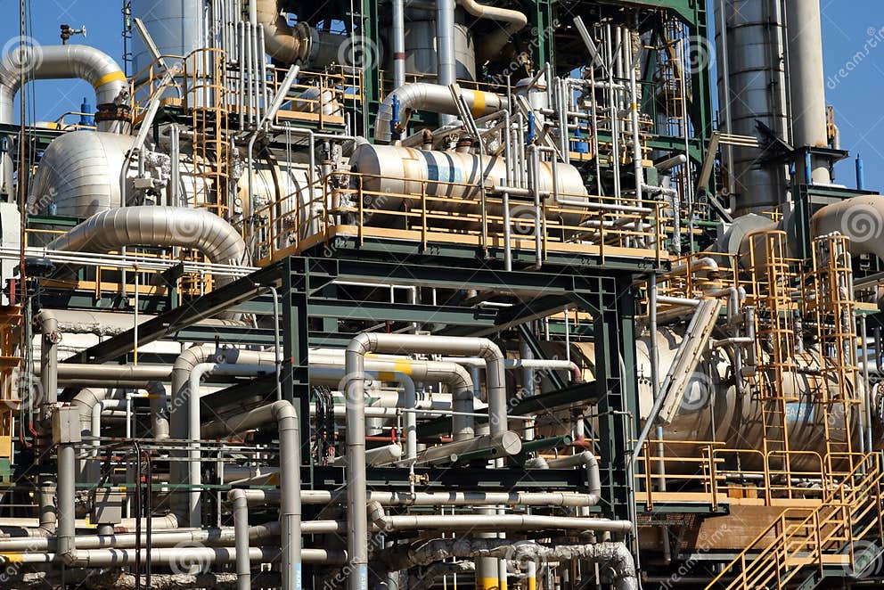 Tangle of pipes stock photo. Image of container, industrial - 2472084