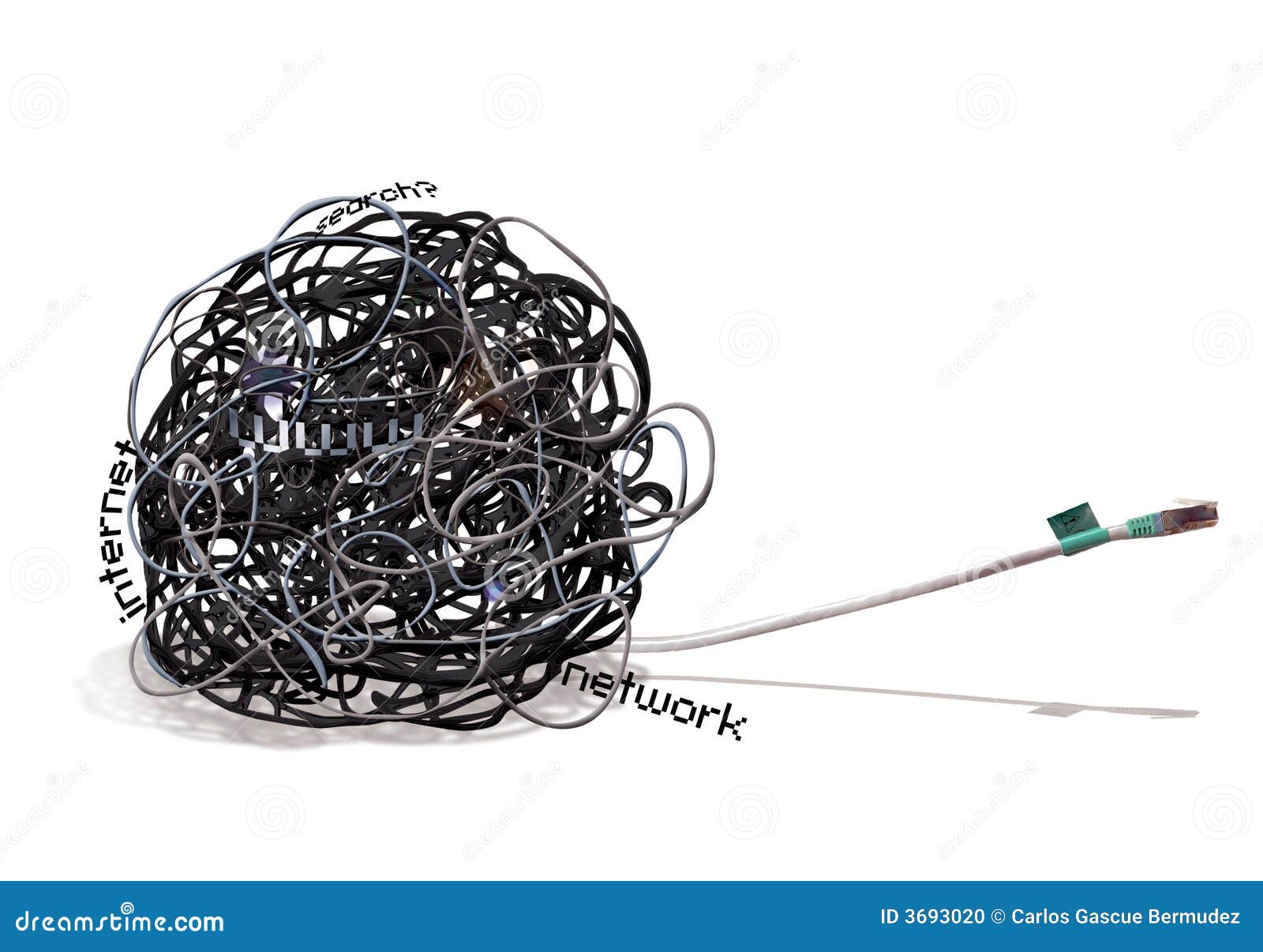 Tangle Wire On Road, Wire In Thailand Electrical Energy At Walking ...