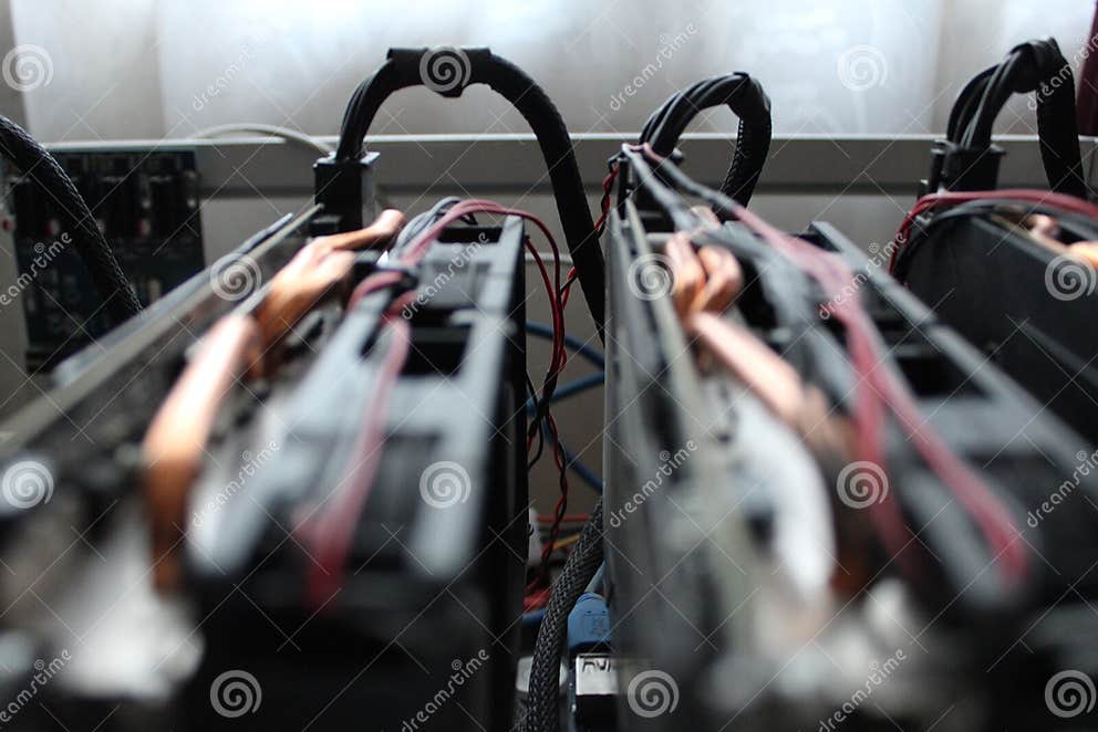 A Tangle of Wires Inside a Computer Box Stock Photo - Image of computer ...