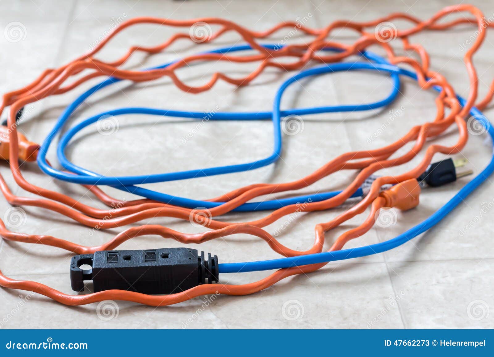 Tangled Extension Cords