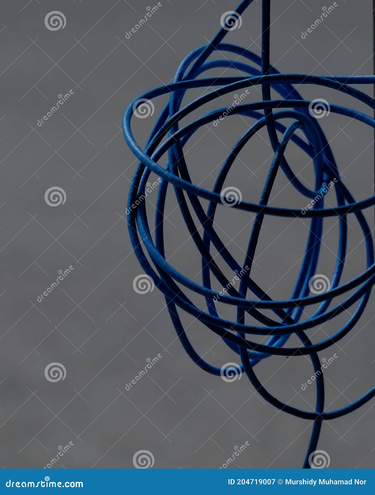 Tangled Cable Left Unattended Stock Image - Image of line, tangled ...