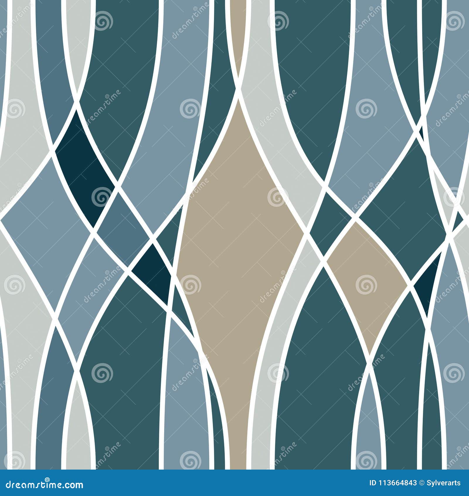 Tangled Curvy Lines Seamless Pattern, Vector Repeat Endless Back Stock ... Tangled Curvy Lines Seamless Pattern, Vector Repeat Endless Back Stock ...