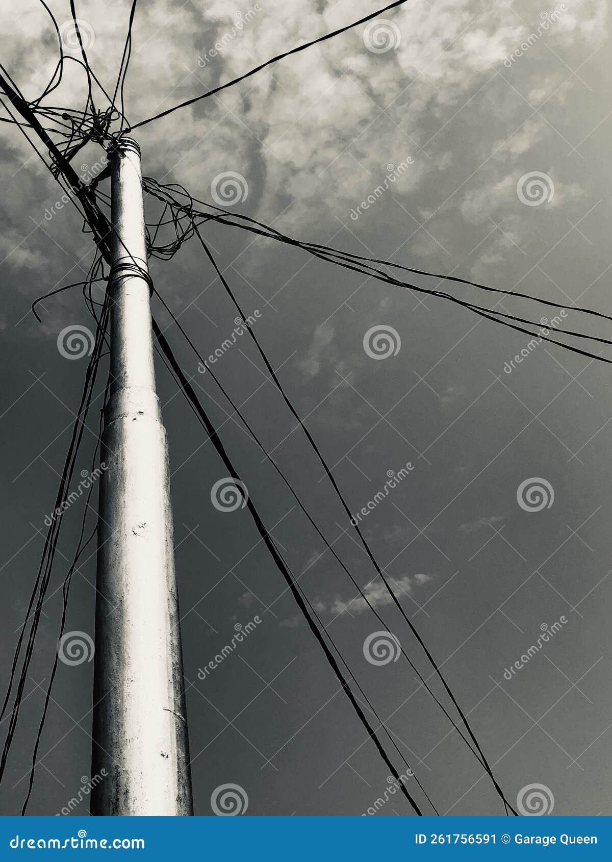 Tangled Electrical Wire Bent Collage Cutters Royalty-Free Stock Image ...