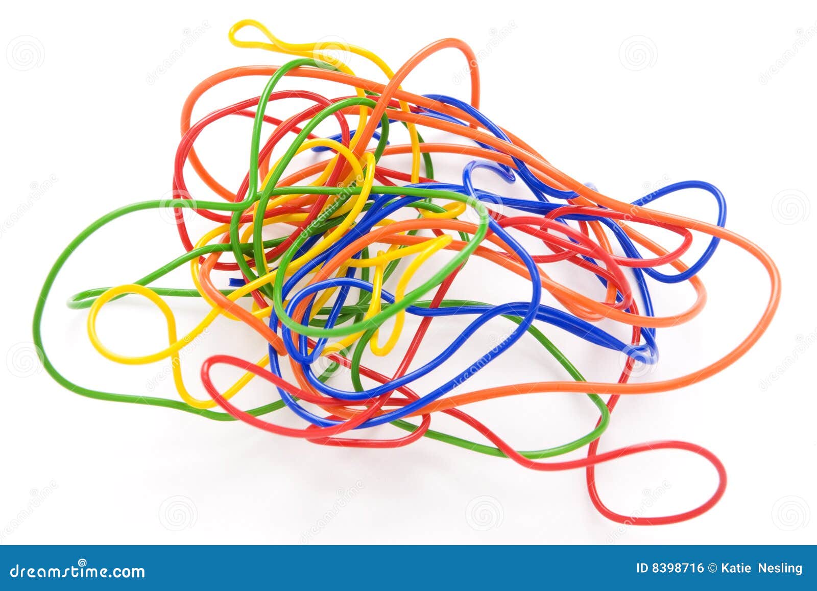Tangled Electrical Conduits And Cables. Stock Photo | CartoonDealer.com ...