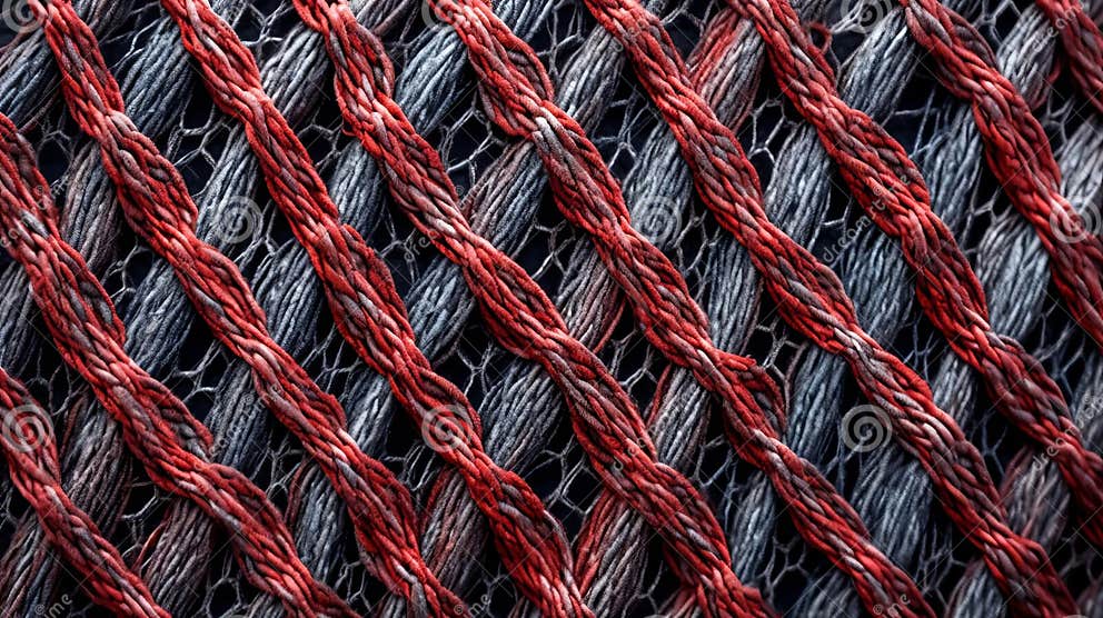 Tangled Fabric Texture Background with Intricate Mesh Pattern Design ...