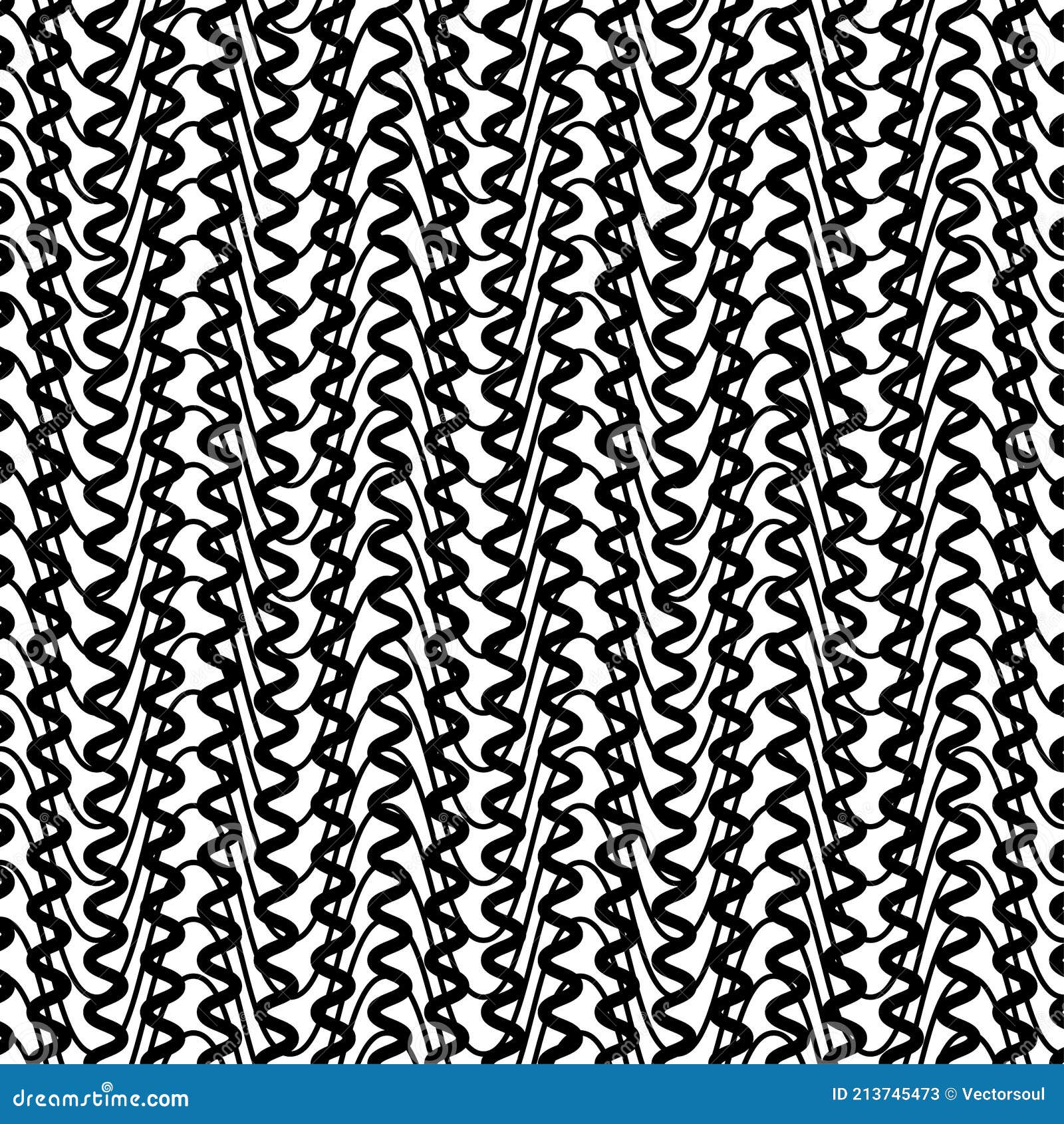 Tangled Interlace Lines Seamlessly Repeatable Background Pattern ...
