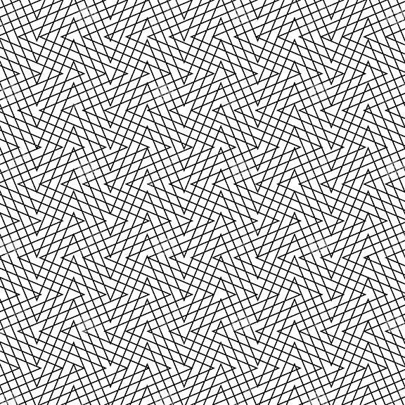 Tangled Interlace, Intertwine and Interlocked Lines Vector Geometric ...