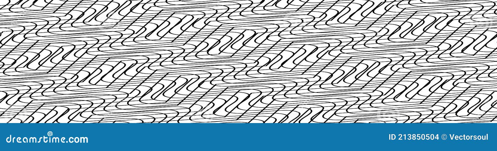 Tangled Interlace Lines Seamlessly Repeatable Background Pattern ...