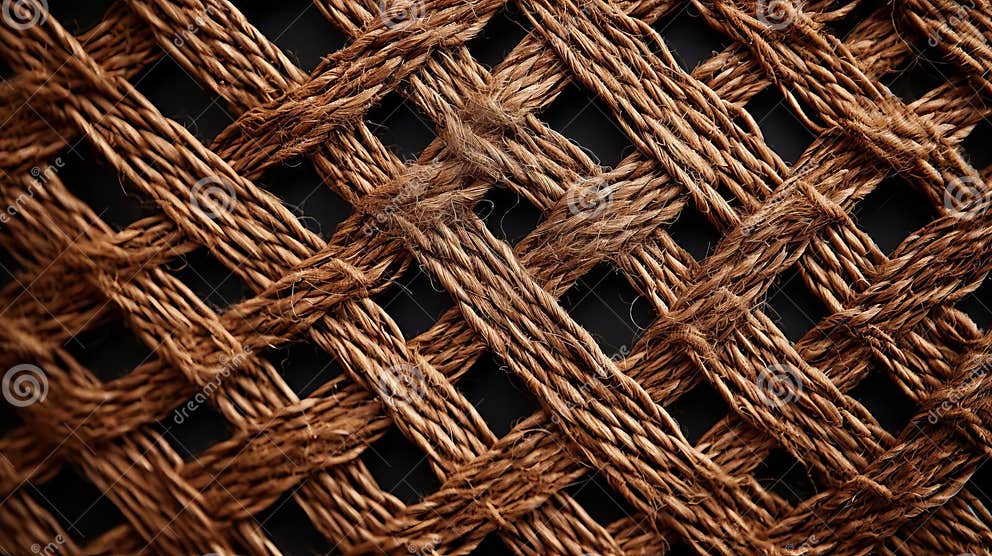 Tangled: Intricate Woven Fabric Texture Background with Mesh Pattern ...