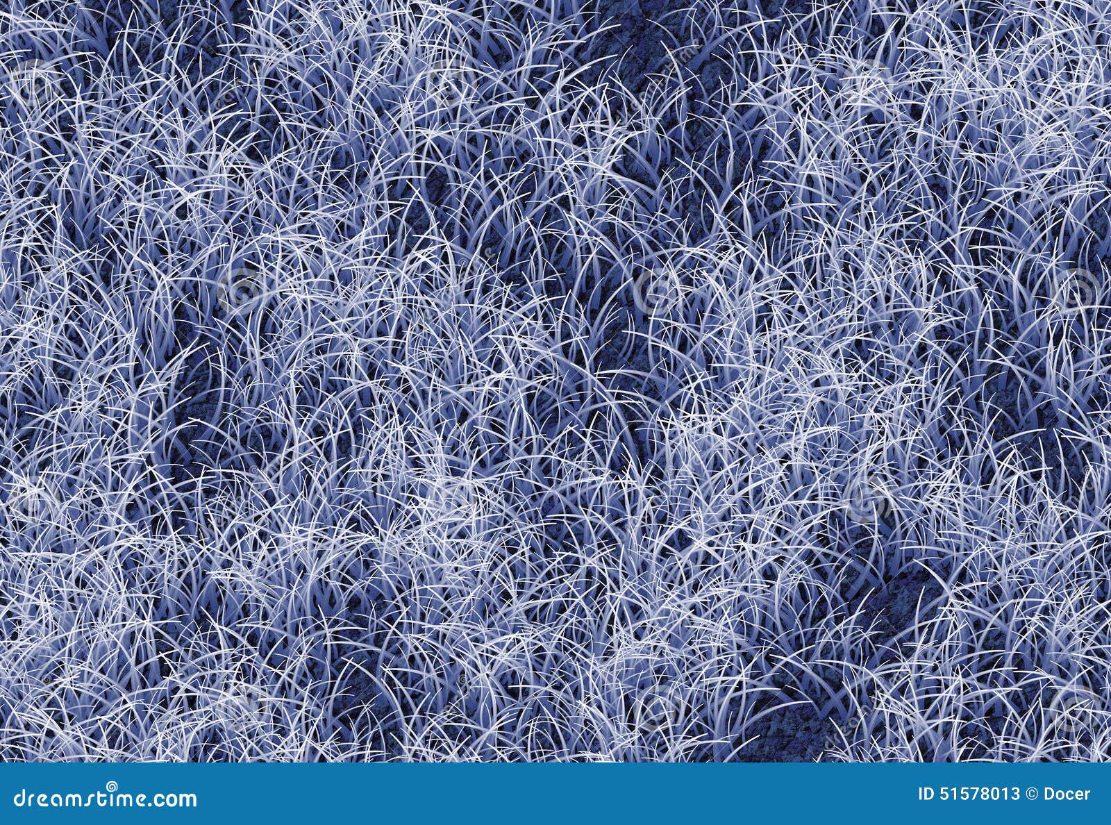 Tangled Many Blue Grass Infrared Texture Stock Image - Image of dense ...