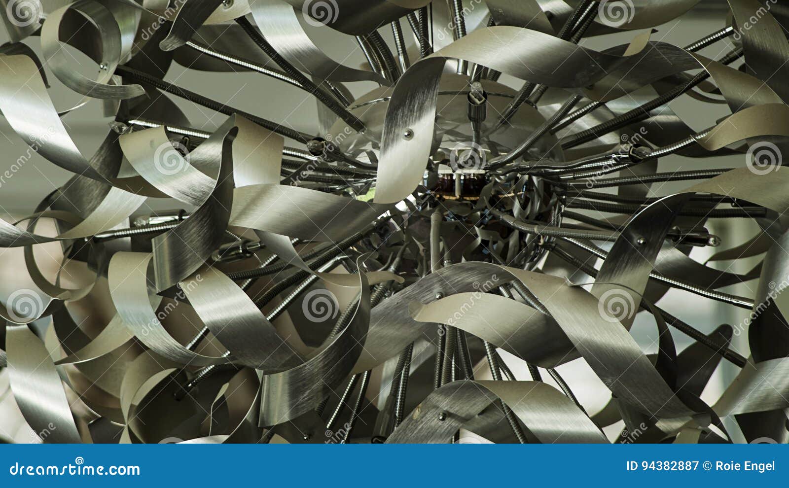 Tangled metal texture stock image. Image of silver, shapes - 94382887